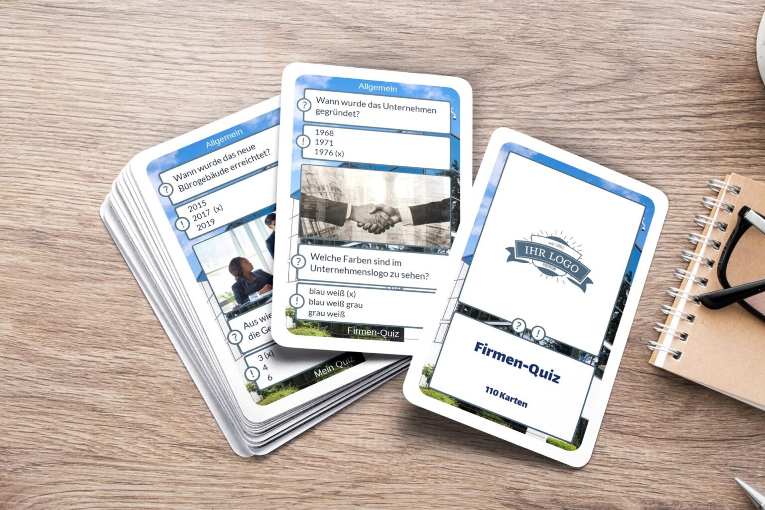 Quiz-Karten individuell erstellen & drucken - MeinSpiel.de