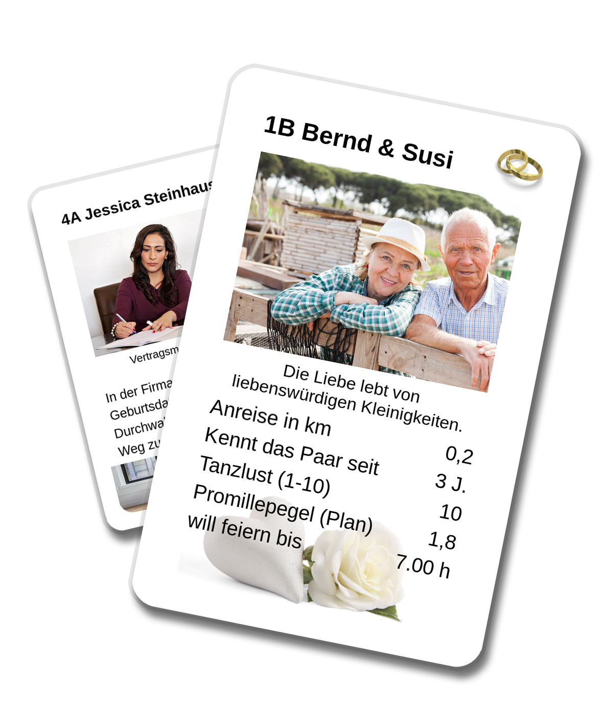 Quartett-Karten mit eigenen Fotos gestalten und drucken