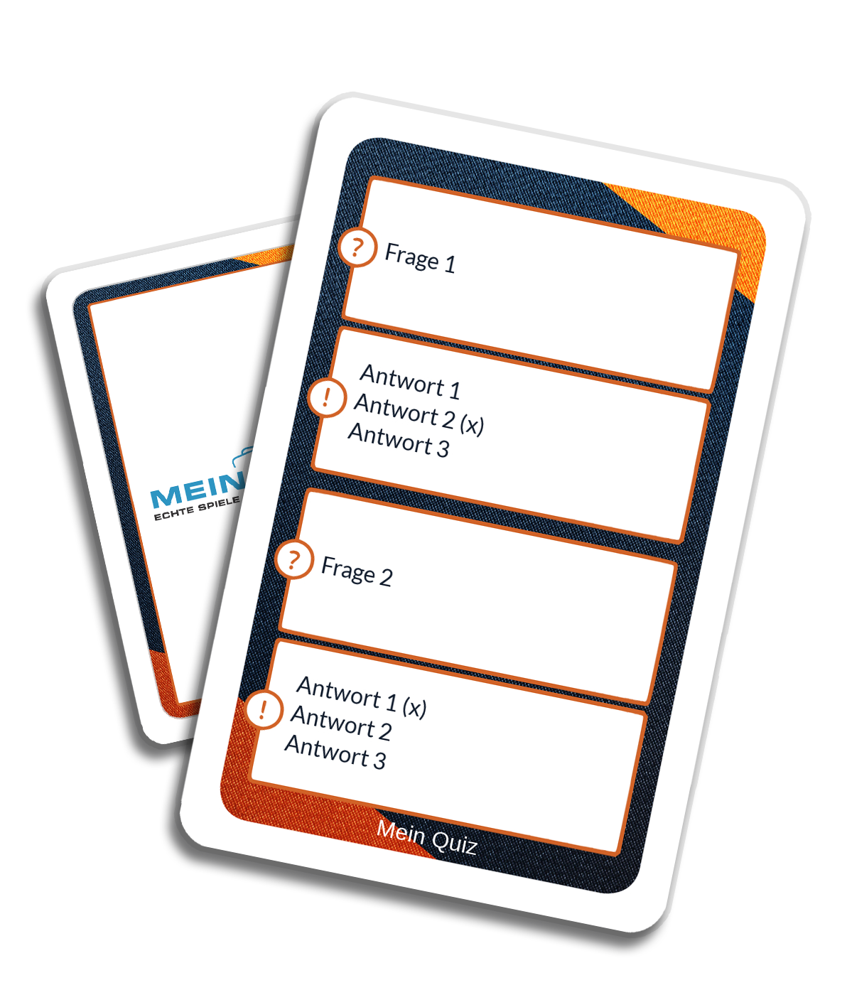 Quiz-Karten selbst gestalten und drucken - MeinSpiel.de