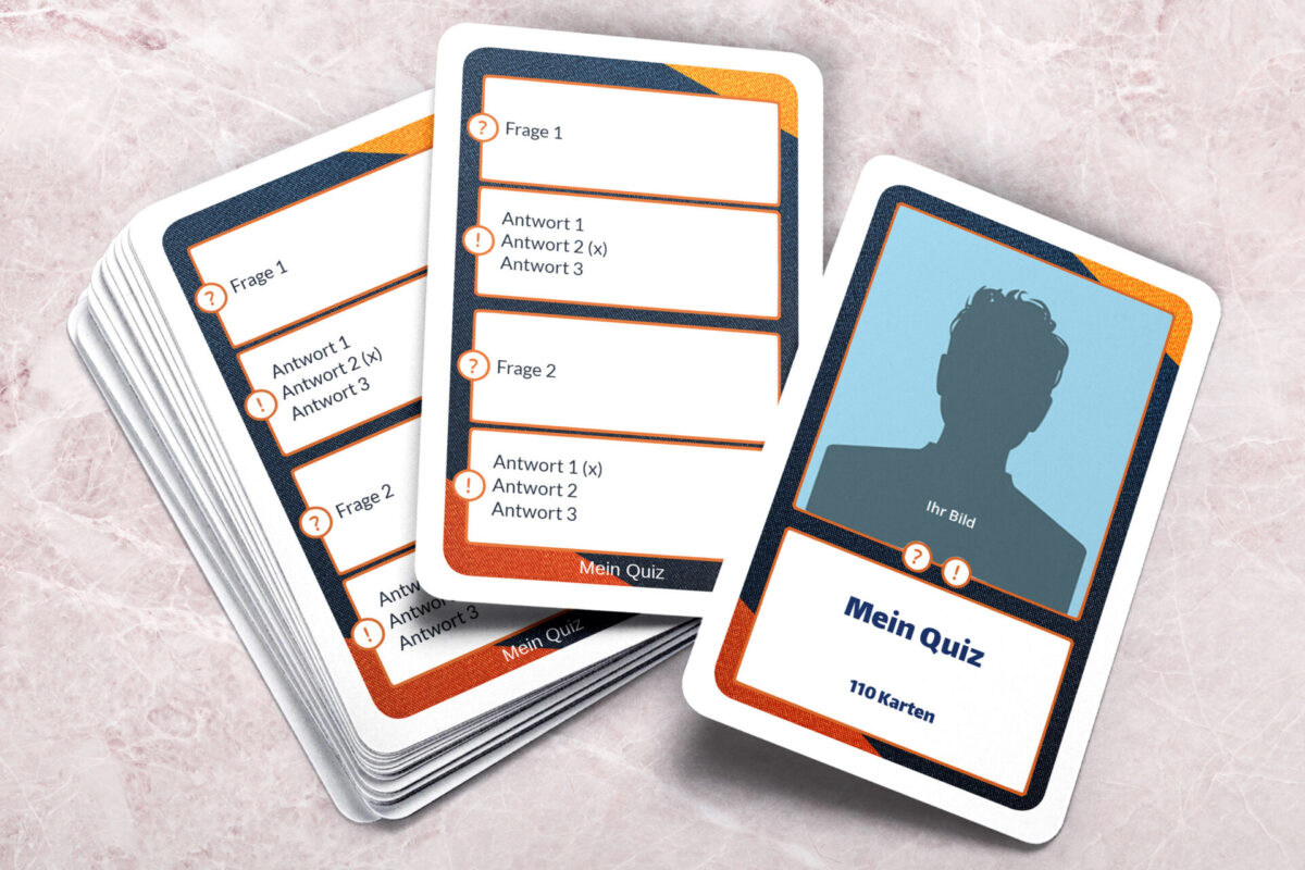 Allgemeinwissen-Quiz Karten erstellen & drucken - MeinSpiel.de