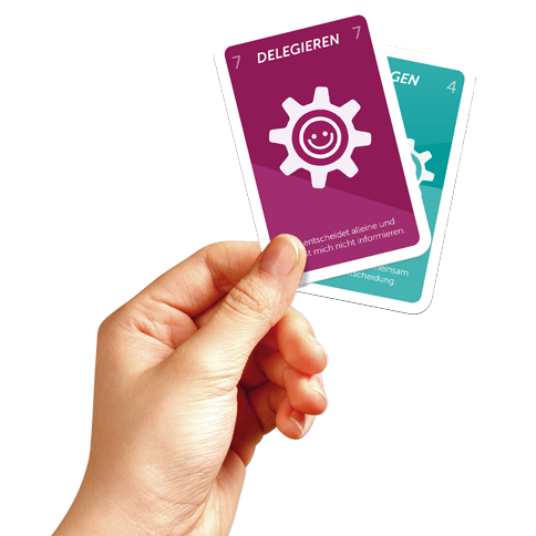 Delegation Cards oder Delegation Karten im Pokerformat mit Logo bedrucken