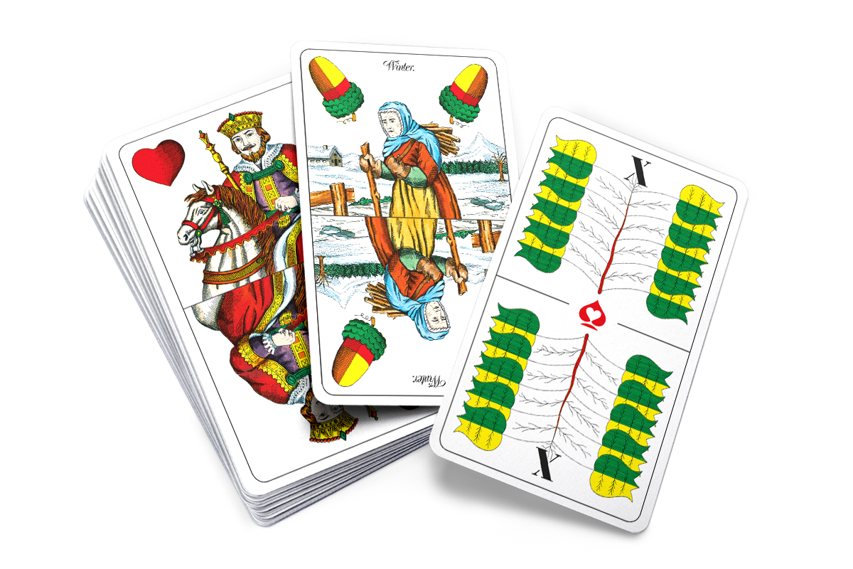 Schnapsen Karten mit Werbeaufdruck drucken - MeinSpiel.de