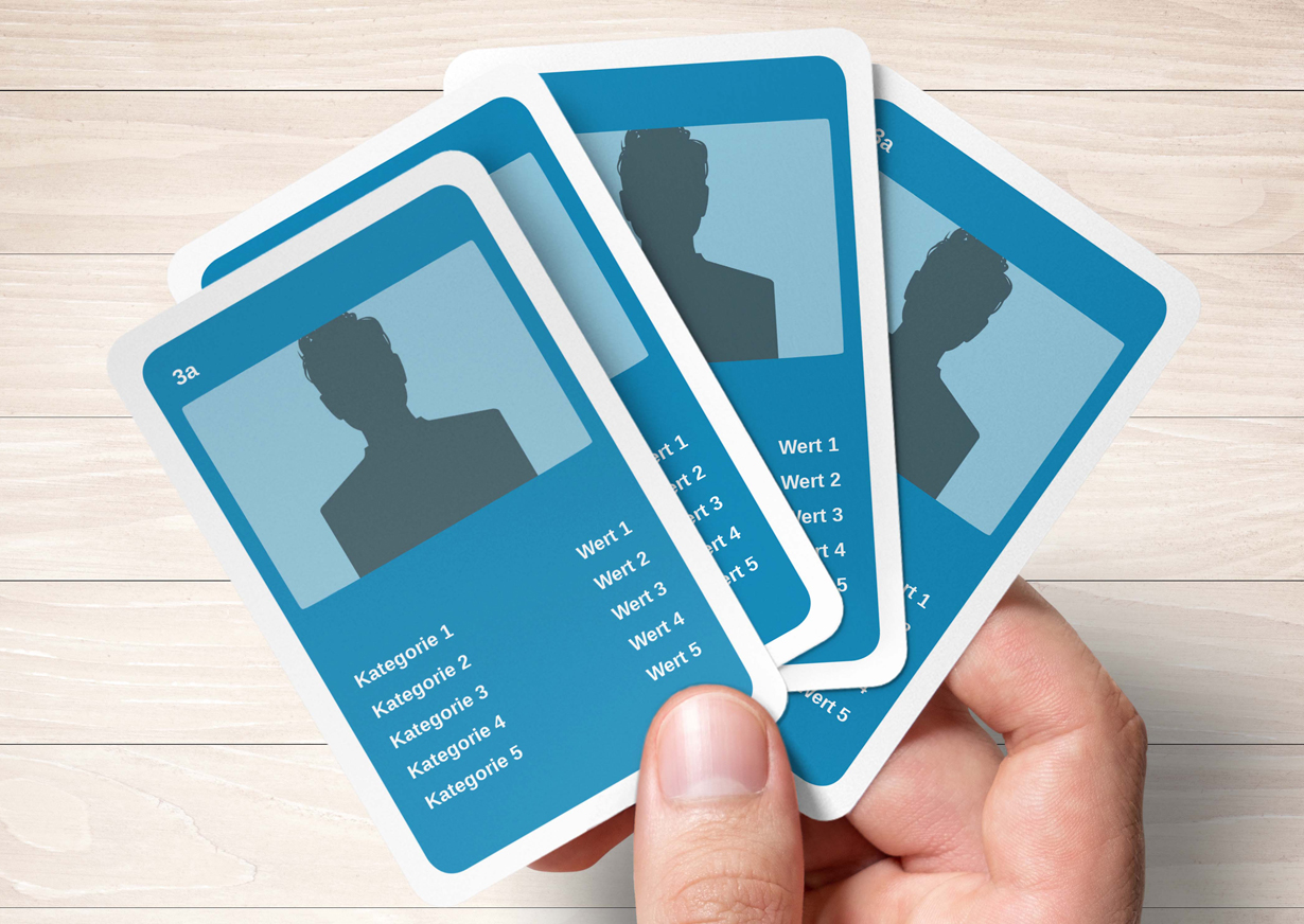 Quartett Kartenspiel Spielregeln - einfach erklärt - MeinSpiel.de