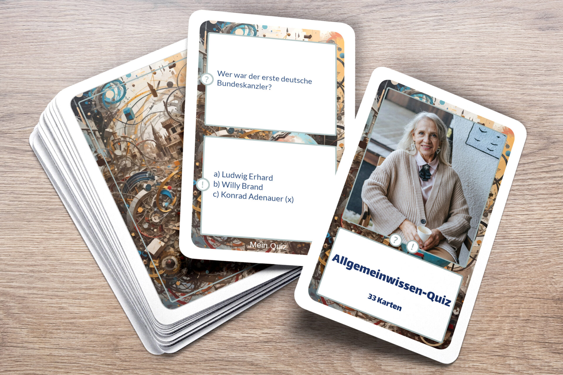 Quiz-Karten individuell erstellen & drucken - MeinSpiel.de